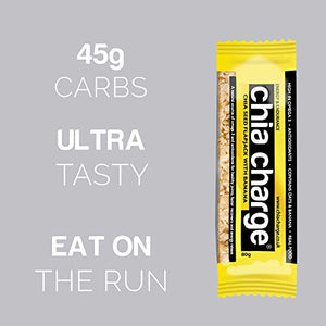 Chia Charge banana energia flapjacks - 20 x 80g barrette energetiche ...
