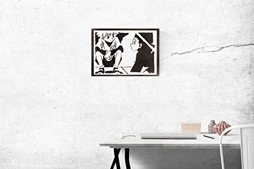 Poster Hunter x Killua Zoldyck E Gon Freecss Handmade Graffiti Street ...