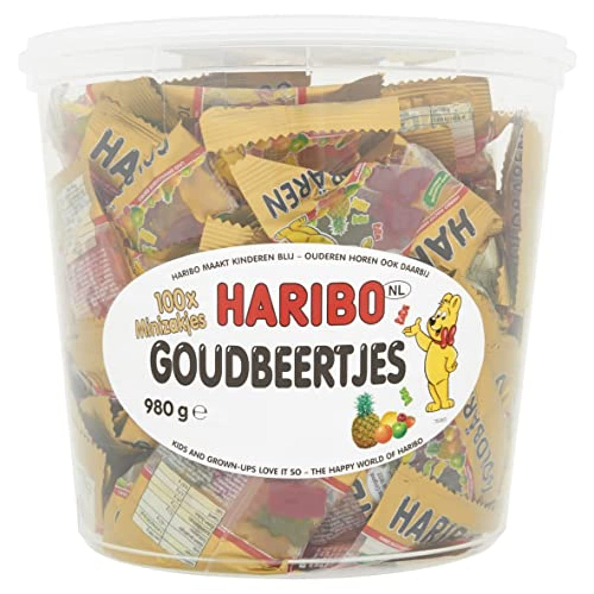 Haribo orsetti d'oro (Goldbären) - box, 100 mini bustine – Ilgrandebazar.it