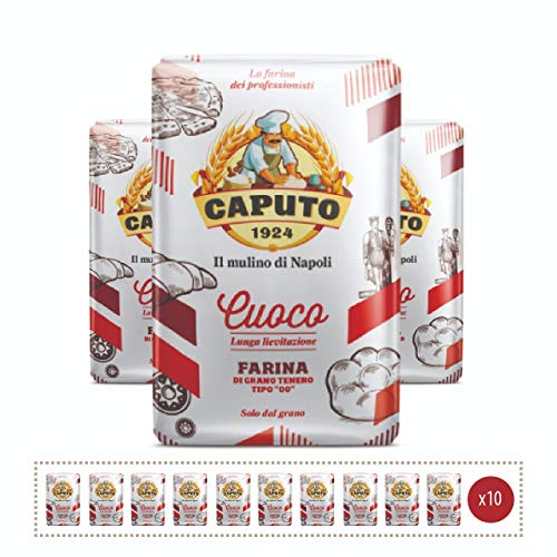 Farina Caputo Rossa "00" Pizza Chef kg 1 - Cartone 10 Pezzi ...