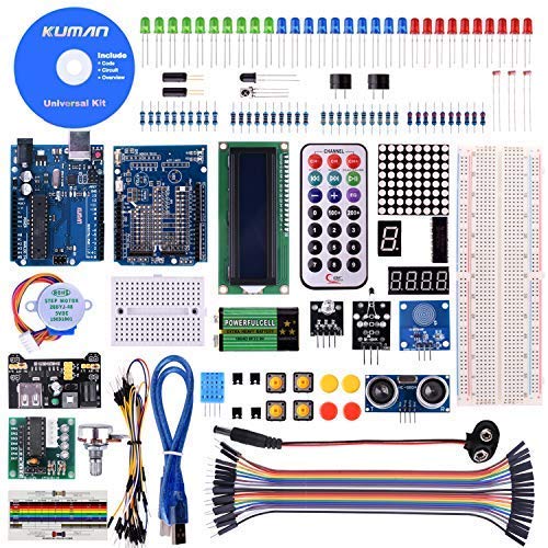 kuman Super Starter Kit per ArduinoIDE Mega2560, Mega328 e Nano con ...