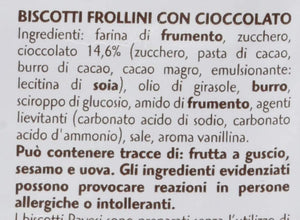 Pavesi Biscotti Frollini Gocciole Cioccolato, Biscotti da Colazione, 5 ...
