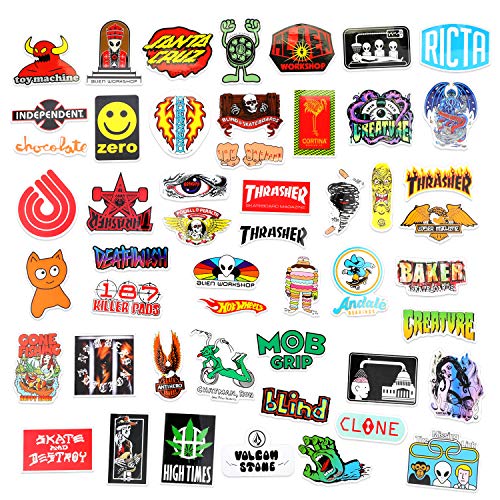 EKKONG 100 Pezzi Kit Adesivi, Vsco Stickers Tumblr Vinyl Kawaii Decals ...