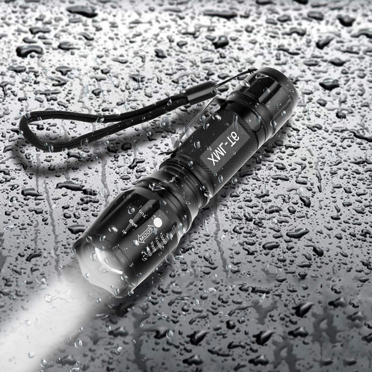 Torcia LED,JUNKER 2000 Lumen Torce elettriche portatili, Super luminos ...