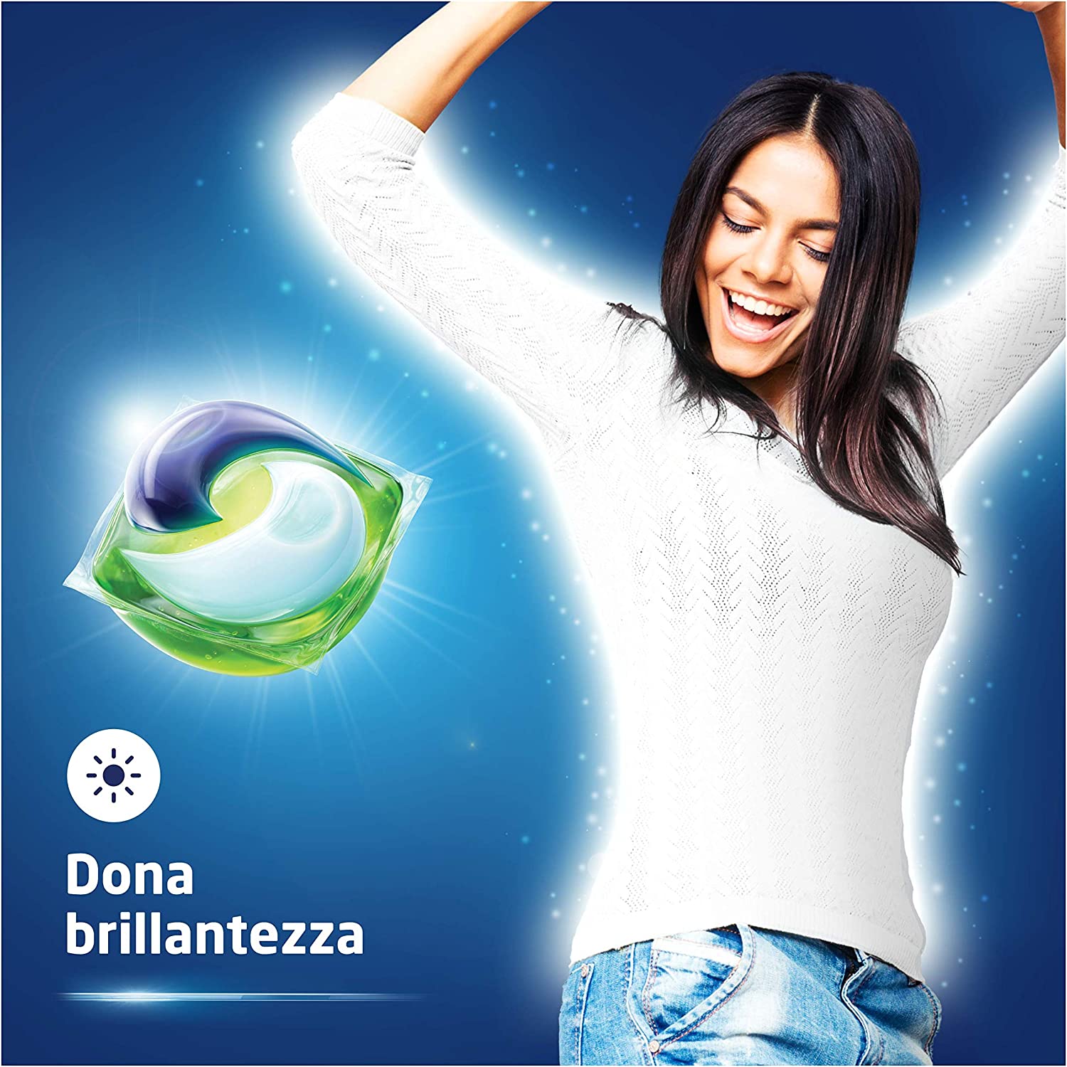 Dash All in 1 Pods Detersivo Lavatrice in Capsule, 140 Lavaggi (2 x 70 ...