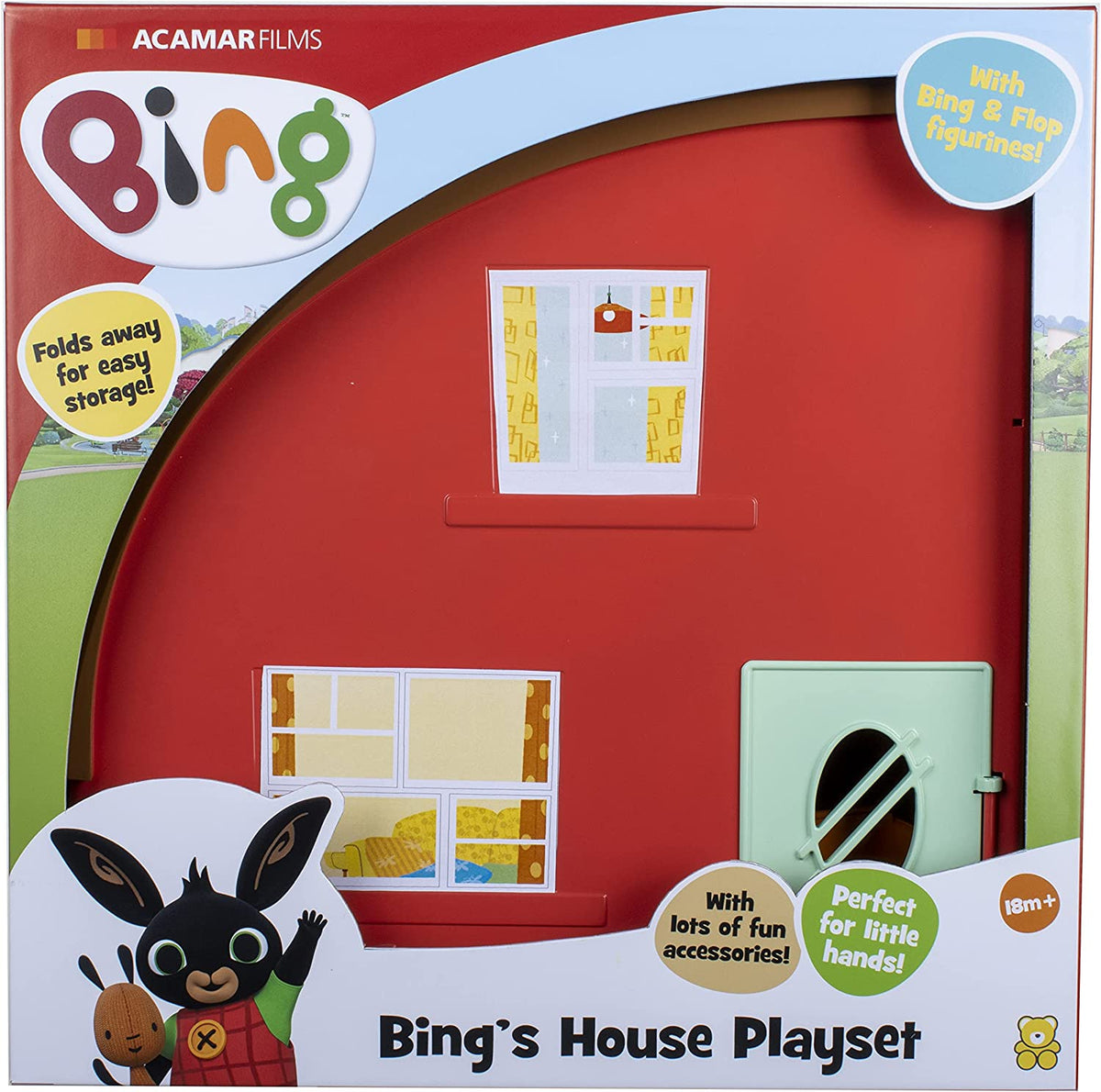 Bing 3583 House Playset, Flop Figures, da CBeebies TV Show. Giocattolo ...
