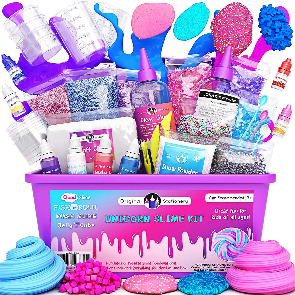 Original Stationery Kit Completo per Slime Unicorno – Laboratorio per ...