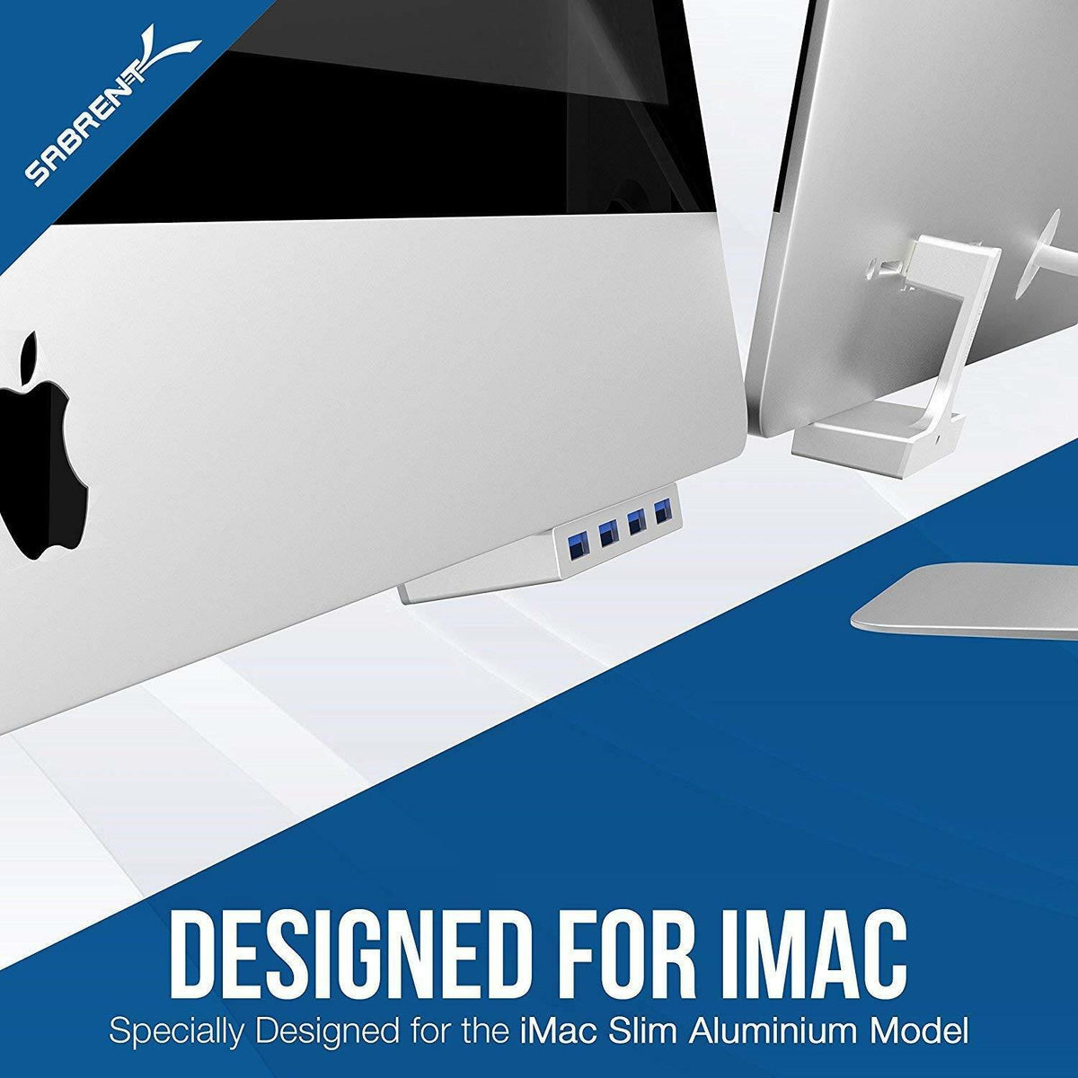 Hub USB 3.0 a 4 Porte per iMac, Design Slim e intelligente ...