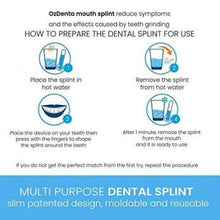 2 x OzDenta Professional Dental Splint and Mouth Guard, TMJ Relief, Pr ...